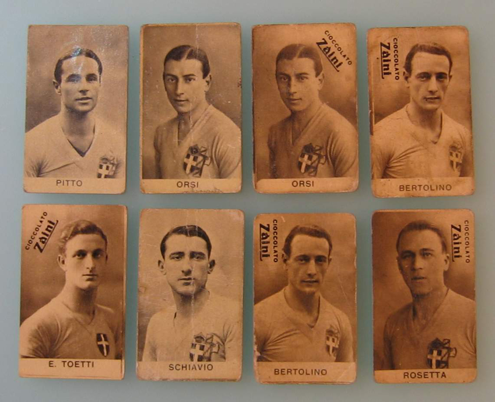 State the main phenotype in this Italian national team of the 30s